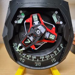 3D printed 220 Clock Model・Cults