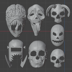 Horror best STL files for 3D printer・8.3k models to download・Cults