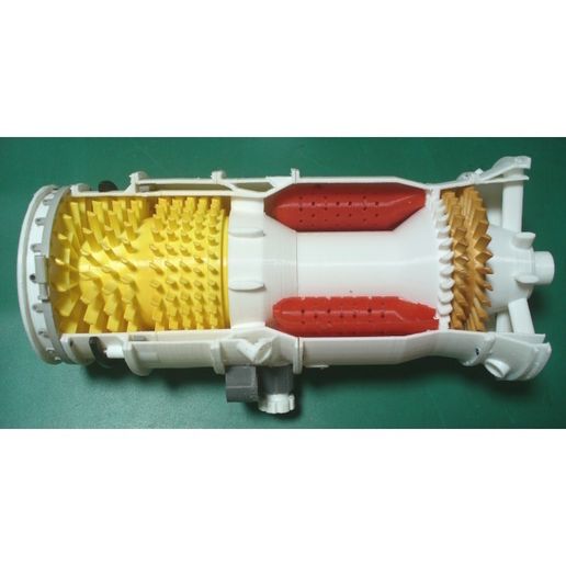 ️ Turbo Ramjet Engine, Mach 3+ - Jet Engine (Only)・ STL File for 3D ...