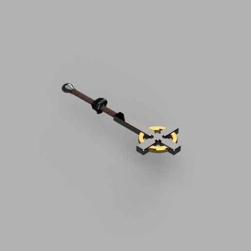 STL file Cross Mace for Templars in Black ・Model to download and 3D ...