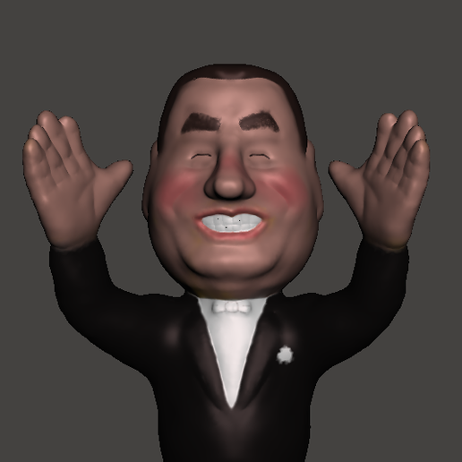 STL file General Juan Domingo Peron President 🇦🇷 ・3D printer model to ...