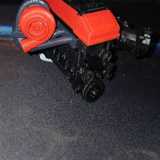 🚙 Billet Ford Barra Turbo engine with Sequential gearbox combo・3D Print ...