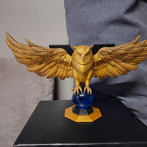 🦉 The Owl Lectern・3D Print with the Anycubic vyper 3D printer・Cults