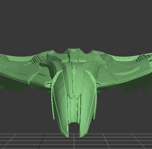 🖖 Romulan Onias Class WarBird・ OBJ File for 3D printing・Cults