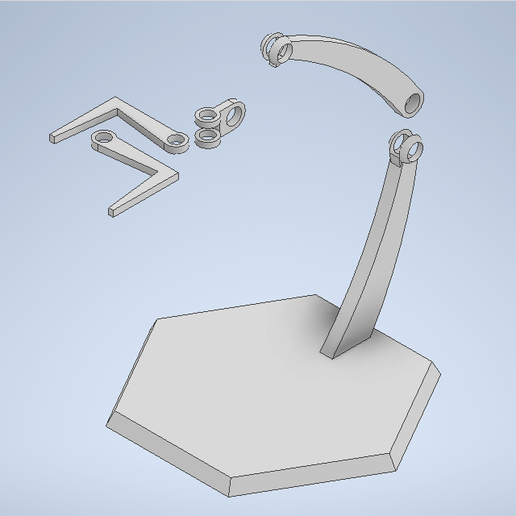 🤖 Model Stand・Free STL File for ・Cults