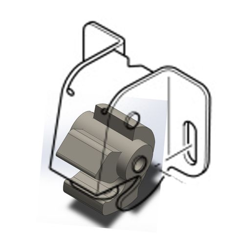 STL file CITROEN AX TRUNK LOCK insert 🚗 ・Model to download and 3D print ...
