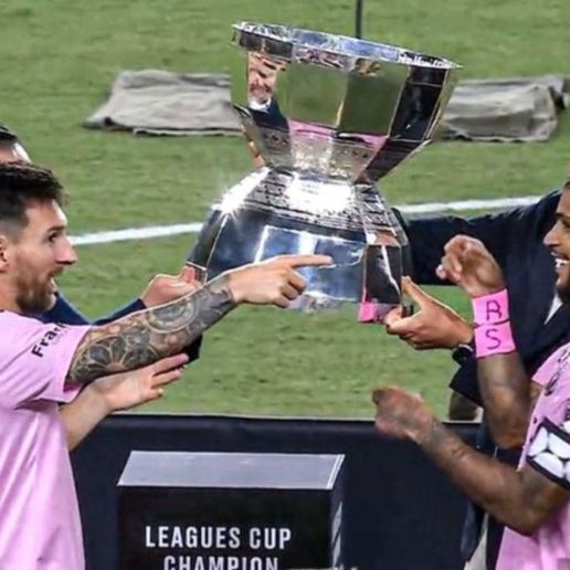 STL file Leagues Cup Messi 🐐 ・3D printer model to download・Cults