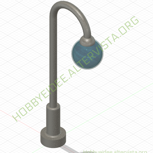 STL file Street lamp V7 🔦 ・3D print design to download・Cults