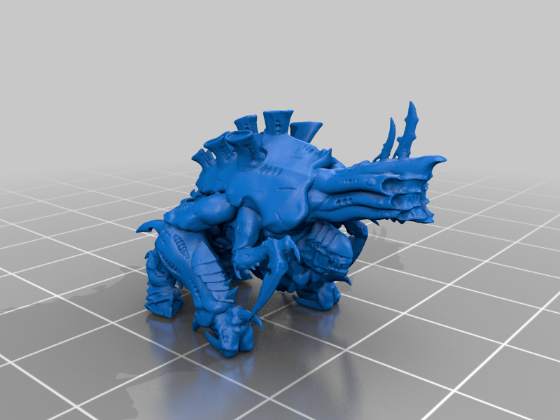 Free STL file Epic Tyranid Exocrine・3D printing idea to download・Cults