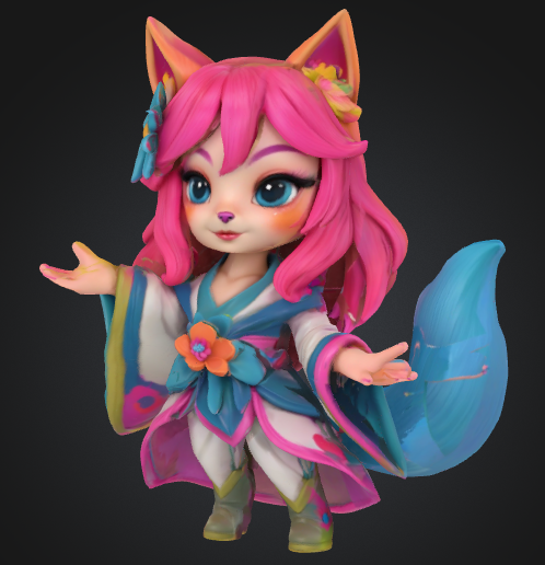 🗿 ahri - league of legends・ STL File for 3D printing・Cults