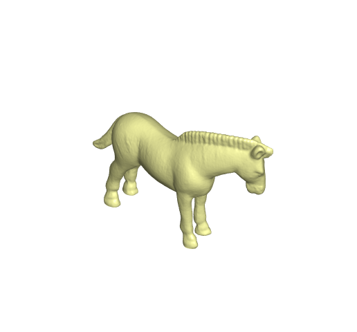 🦓 zebra 01・Archivo STL Gratis para ・Cults