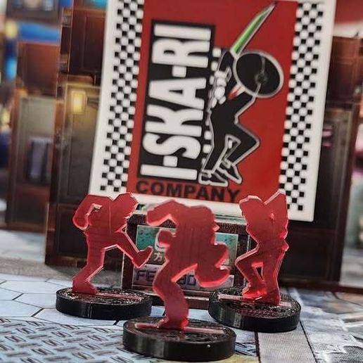 ♾️ Infinity Ska Camo Tokens・Free 3D File for 3D printing・Cults