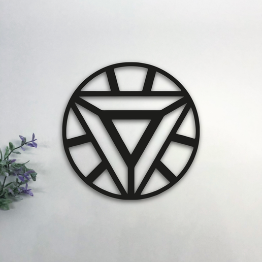 how to draw iron man heart