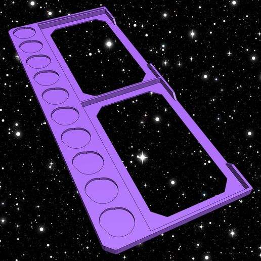 ⭐ Star Wars Shatterpoint Force Track/Activation Deck Tray・Free 3D File ...