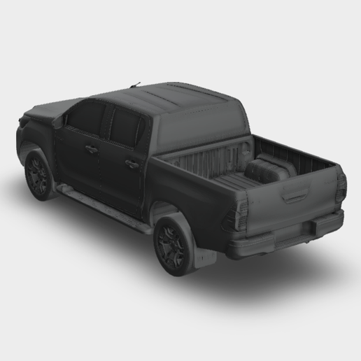 🚗 Toyota Hilux Double Cab 2021・ 3D File for 3D printing・Cults