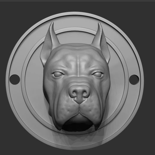 🐕 dog face・ STL File for 3D printing・Cults
