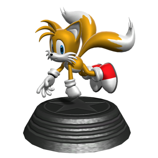 OBJ file Tails | with base 💛🔧🦊 ・3D printing model to download・Cults