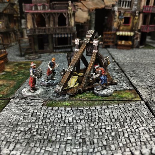 💂 Trebuchet・ STL File for 3D printing・Cults