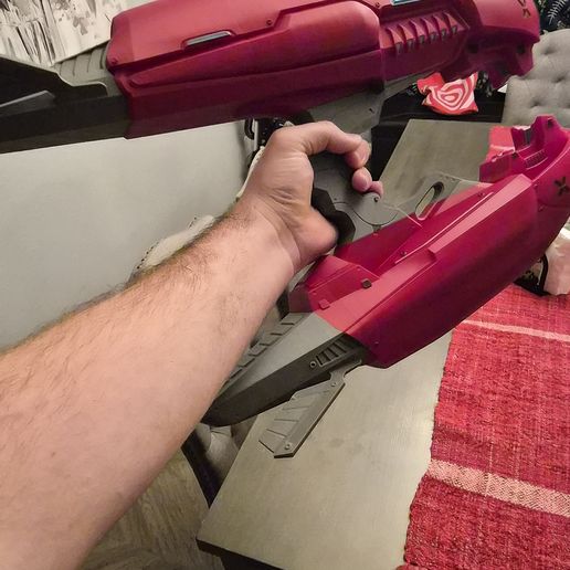 📁 Plasma Rifle 3d Print File・3D Print with the Bambu p1s 3D printer・Cults