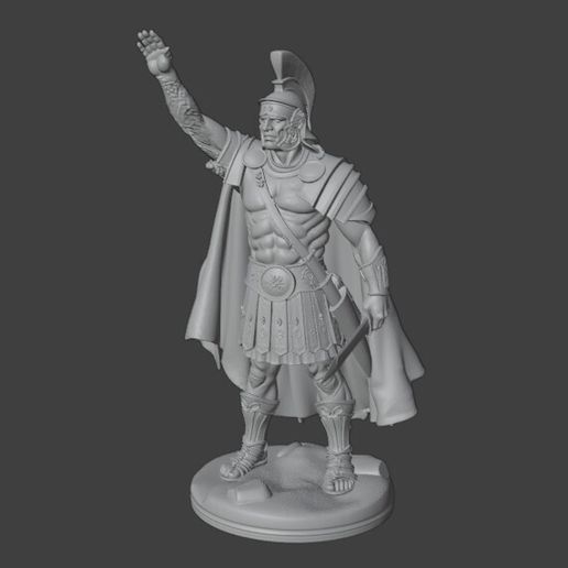 🌆 Roman Legate Miniature STL - Ancient Roman Commander 3D Printable ...