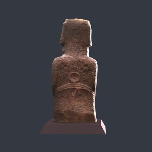 🗿 Moai Sculpture・ STL File for 3D printing・Cults