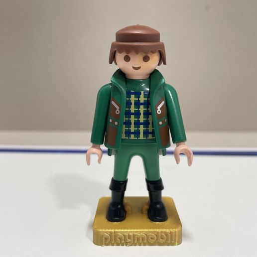 Free STL file Playmobil Figurine Stand / Playmobil figure stand 🎲 ・3D ...