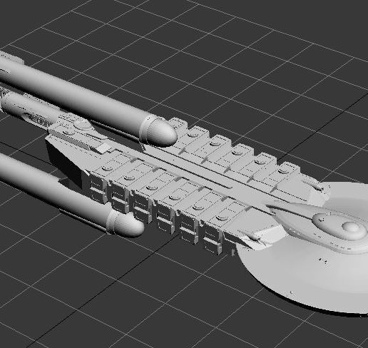 🖖 Carson Class Carrier・ OBJ File for 3D printing・Cults