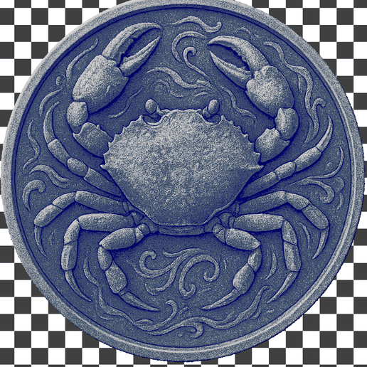 🌊 Ocean Relief Coaster Set – 18 Detailed STL Files – Marine 3D Print ...