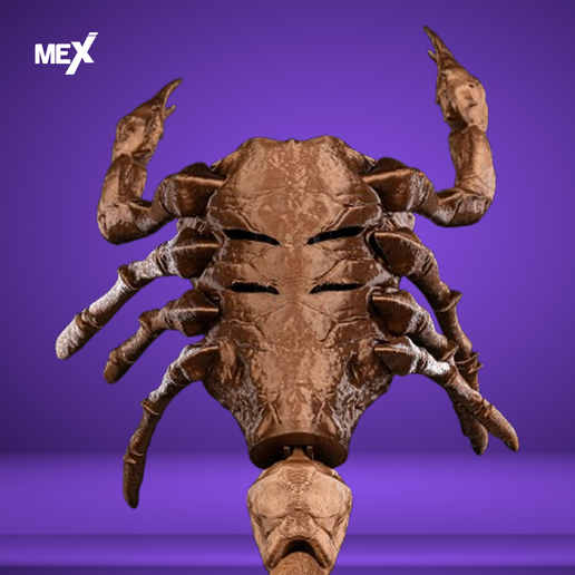 STL file Scorpion Grasp Halloween Mask 🦂 ・3D printing model to download ...