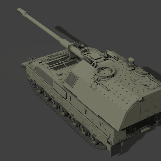 🪖 PzH 2000・ 3D File for 3D printing・Cults