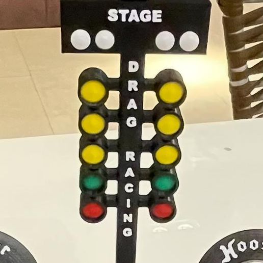 🏎️ Pinheirinho de Corrida - Drag Race Lights - Xmas tree・ 3MF File for 3D printing・Cults