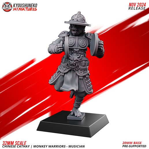 3D file Command Group - Monkey Warriors | Chinese Cathay 🐒 ・3D ...