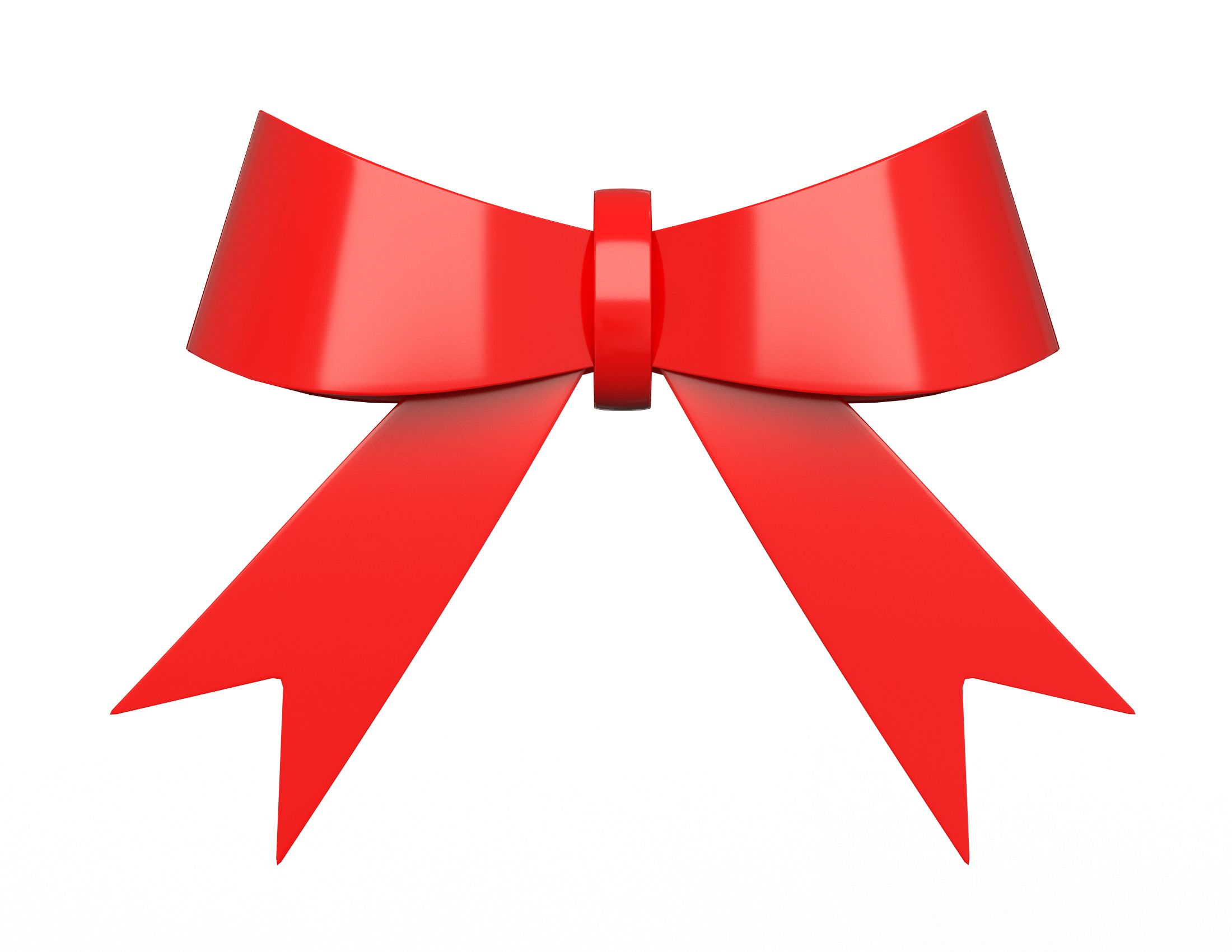 3D file Gift ribbon red simple cartoon・Design to download and 3D print ...