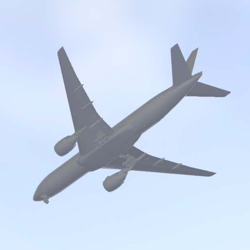 🪰 Boeing 777・ 3D File for 3D printing・Cults