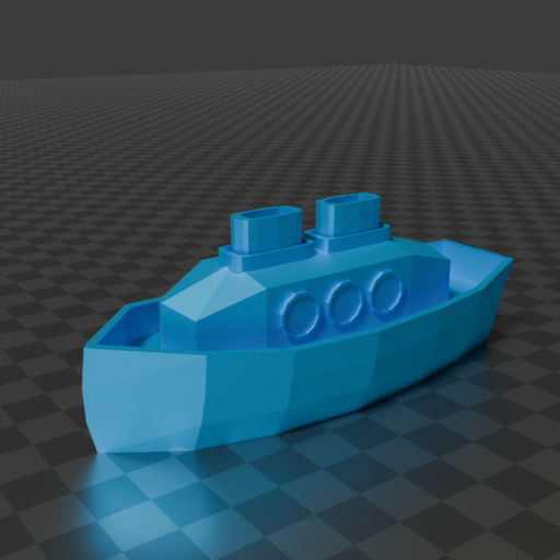 STL file Toy pasenger Boat 🛥️ ・3D printer model to download・Cults