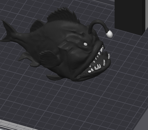🐠 Angler Fish 3D STL Model – A Deep-Sea Delight for Your Collection ...