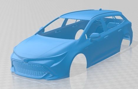 Archivo 3D Toyota Corolla Touring Sports 2019 Printable Body Car 🚗 ...