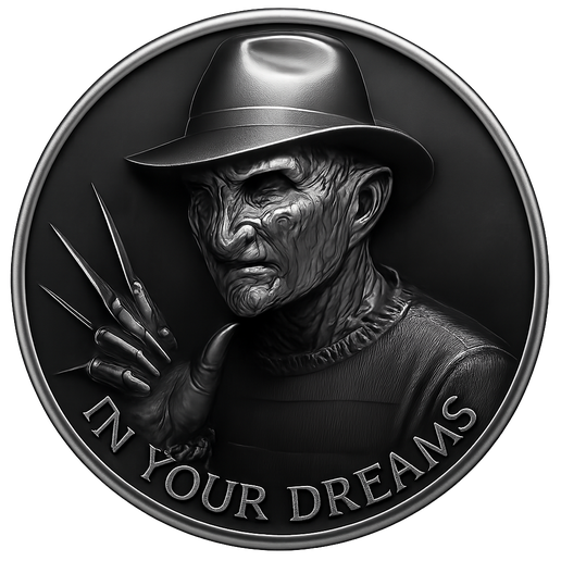 🪙 IN YOUR DREAMS COIN TOKEN WALL ART・ STL File for 3D printing・Cults