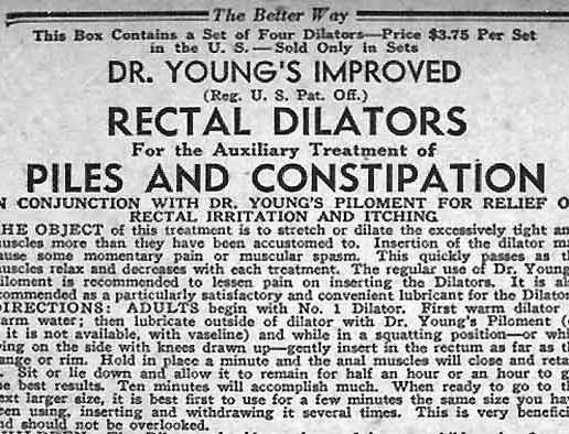 🍆 Dr Young's Rectal Dilator, Dildo, Anal Plug, Vintage, Retro・Free STL ...
