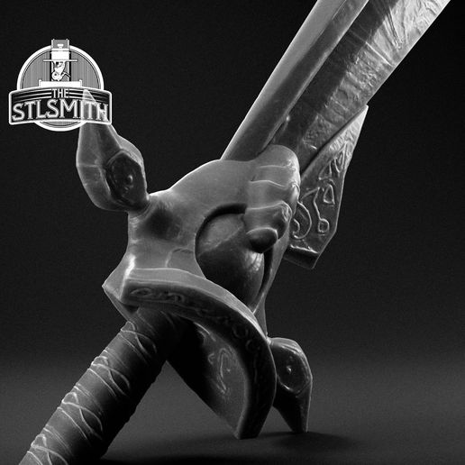 📁 The Harbinger Longsword Fable TLC Life Size Prop STL・ STL File for 3D ...