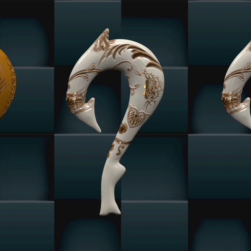 🪝 Inspired Maui's Hook・ STL File for 3D printing・Cults