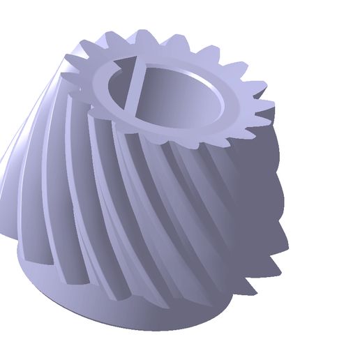 STL file HELICAL GEAR ⚙️ ・3D printer design to download・Cults