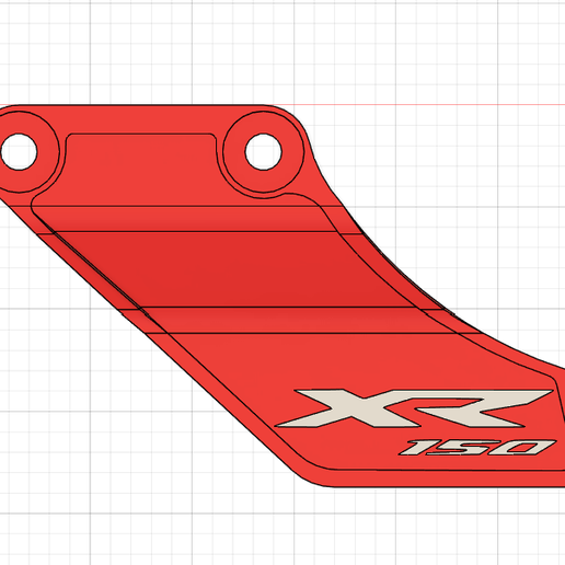 🌪️ Chain guide XR150L・ STL File for 3D printing・Cults