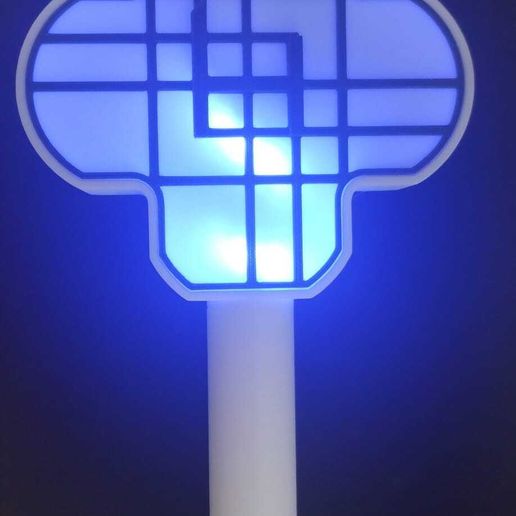📱 lighstick huntrix・ STL File for 3D printing・Cults