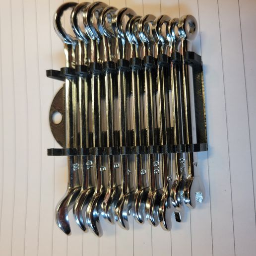 🔧 Wrench set holder・ STL File for ・Cults