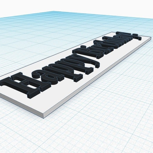 Free STL file Happy Birthday! 🎂 ・3D print design to download・Cults