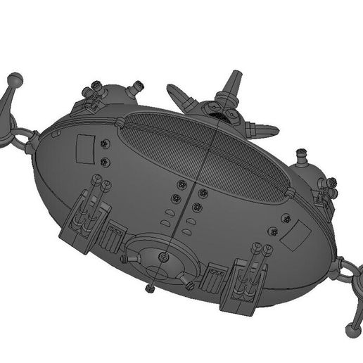 🗺️ Gamma World 1e Death Machine・Free 3D File for ・Cults