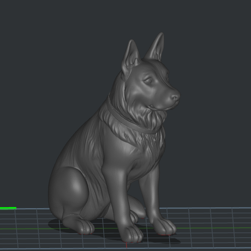 🐕 German Shepherd Dog 3D model・ STL File for 3D printing・Cults