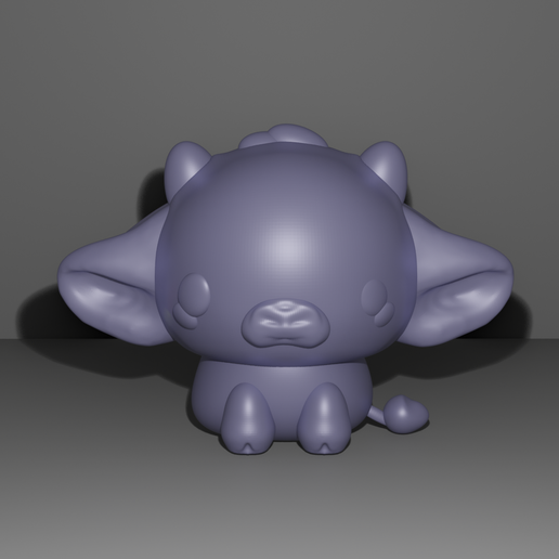 🐄 Cute lil cow・Free STL File for 3D printing・Cults