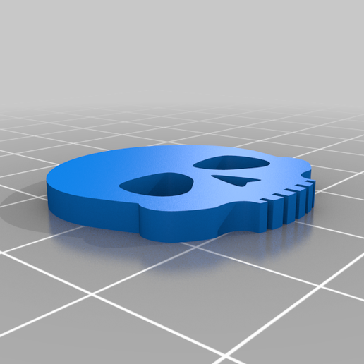 💀 Skull token・Free 3D File for ・Cults